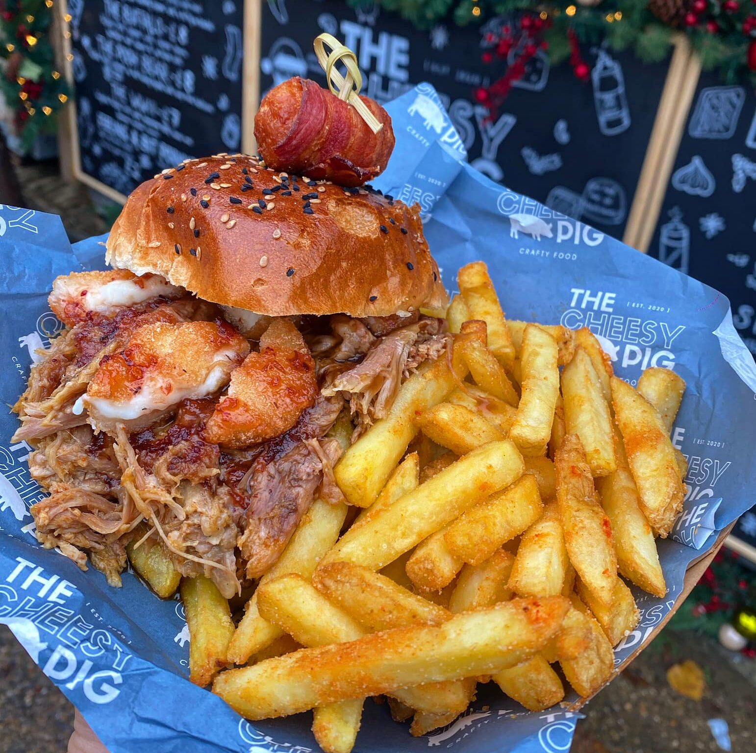 Our Menu - The Cheesy Pig